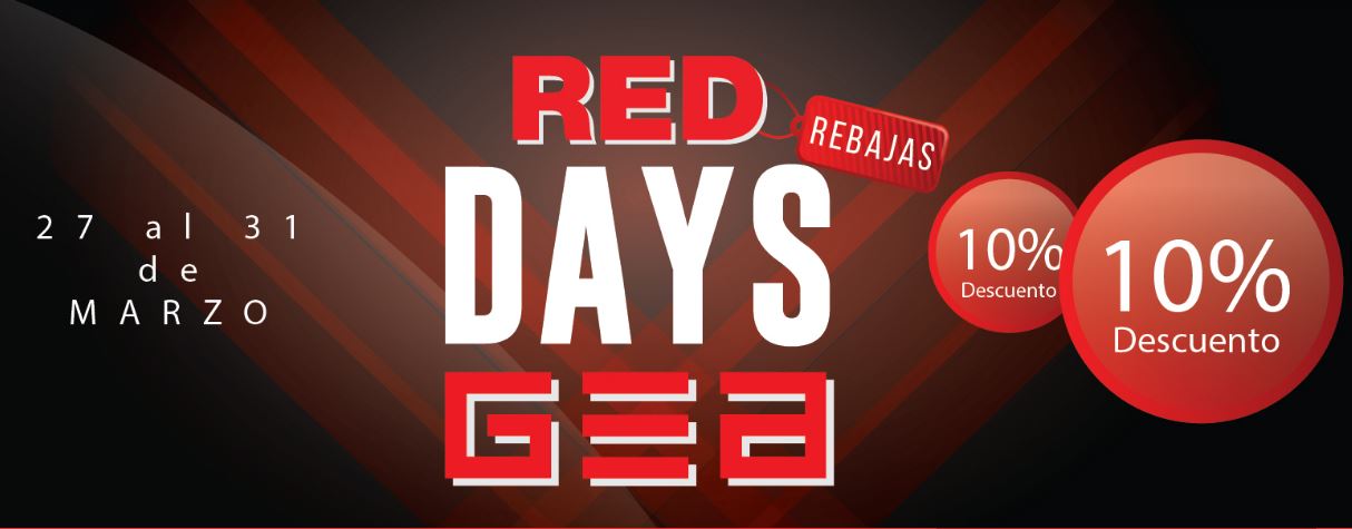 Rebajas del 10% con los RED DAYS GEA | El Rural